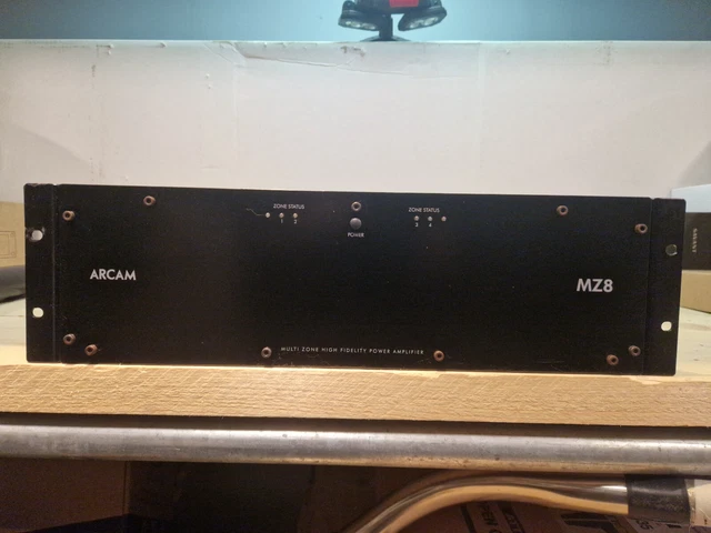 ARCAM MZ8 MULTI Zone Powerful Amplifier WORKING - READ DESCRIPTION £180 ...