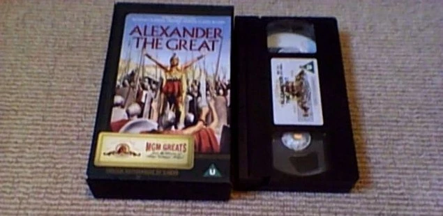 ALEXANDER THE GREAT MGM UK PAL VHS VIDEO 1999 Richard Burton Peter ...