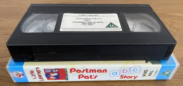 POSTMAN PAT VHS ABC Story Video 1990 LIttle Learners Childrens TESTED ...