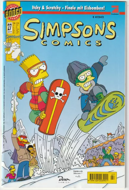 SIMPSONS COMICS #27 Itchy & Scratchy - Finale..., 1999 Dino | TOP Z1 ...