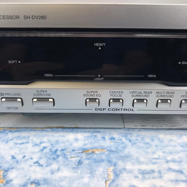 TECHNICS SH-DV280 PROCESSORE audio stereo - Unità componente controllo ...