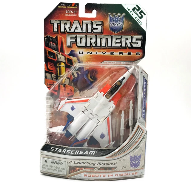 RARE HASBRO TRANSFORMERS Starscream RPMs Die-cast Action Figure 2010 £9 ...
