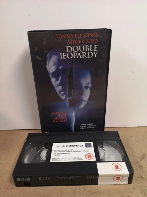DOUBLE JEOPARDY - VHS Video - Pal - Video Cassette - Big Box - Ex ...