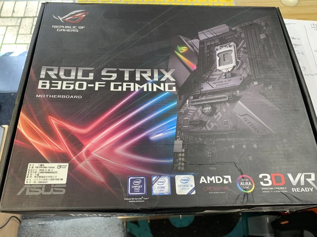 ROG-STRIX B360-F GAMING Motherboard £75.00 - PicClick UK