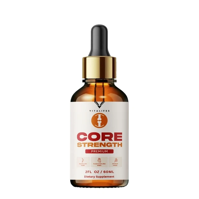 (1 PACK) CORE Strength Premium Drops Herbal Formula Liquid Supplement ...