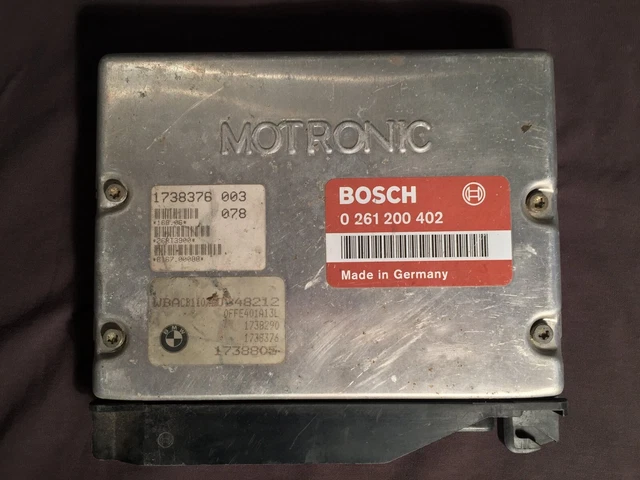 BMW E36 325I M50 M50B25 NON VANOS ENGINE CONTROL UNIT ECU DME ...