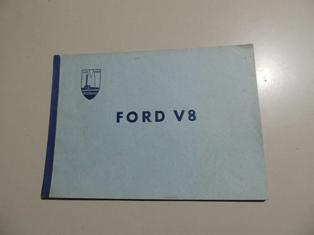 FORD V8 STANDARD Tudor Prospekt 1938 EUR 169,90 - PicClick DE