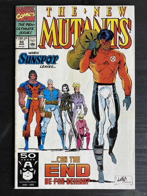 NEUF MUTANTS #99 : 1ST APP SHATTERSTAR, 1ÈRE APPLICATION FERAL (Marvel ...