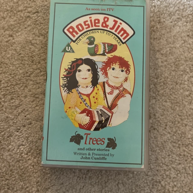 ROSIE & JIM - Trees and other stories - VHS Video 1992 Vintage £6.99 ...