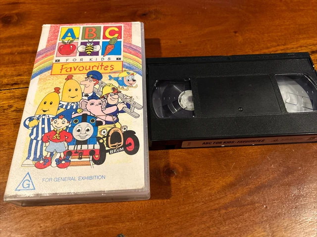 ABC KIDS FAVOURITES VHS video tape Bananas Thomas Johnson Noddy Postman ...