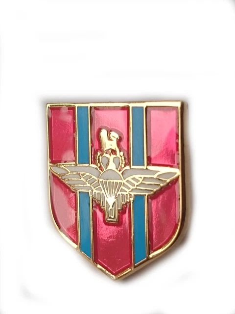 PARACHUTE REGIMENT LAPEL Military Pin Badge Shield Shape £6.99 ...