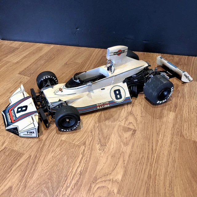 MARTINI BRABHAM BT44B F1 Racing Car Tamiya 1/12 Kit Built Model Rare £ ...
