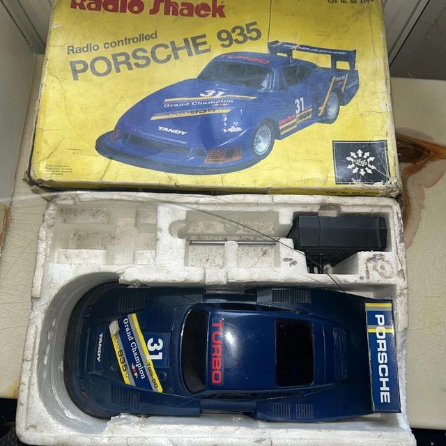 VINTAGE RADIO SHACK(TANDY)REMOTE Control Radio Controlled Car Porsche ...