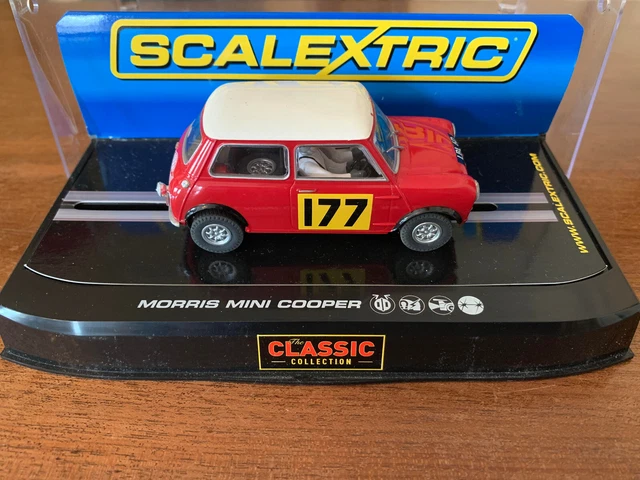 SCALEXTRIC MORRIS MINI Cooper S #177 Aaltonen C2807 - 1:32 Scale ...