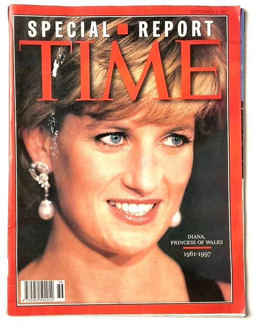 PRINCESS DIANA SPECIAL Report, TIME Magazine Sep 1997 Vol.150 #10 £61. ...