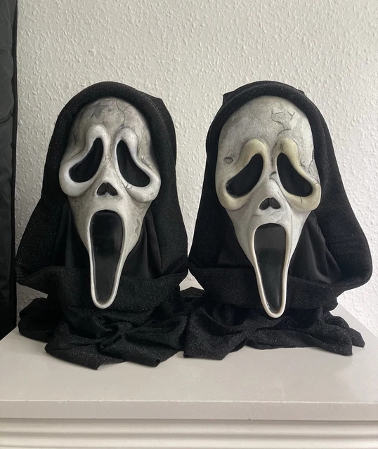SCREAM 6 GHOSTFACE Aged Billy Loomis & Nancy Loomis Scream Mask £160.00 ...