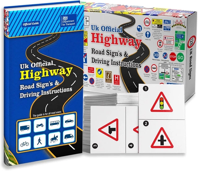 ULTIMATE 2026 LEARNER Driver Study Kit: Theory Book & Road Signs Cards ...