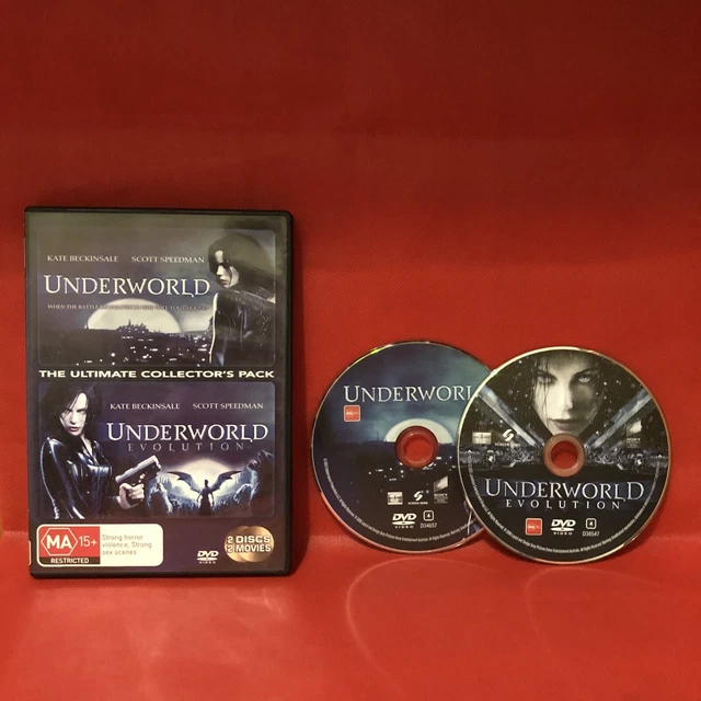 UNDERWORLD + UNDERWORLD Evolution DVD Bundle Pack Kate Beckinsale ...