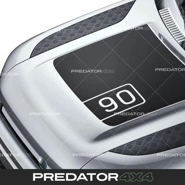 VINYL BONNET DECAL Sticker For Land Rover Defender L663 90 2020+ £44.99 ...