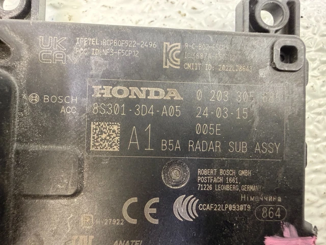 2023 2024 2025 Honda CRV Adaptive Cruise Control Radar Sensor OEM $156. ...