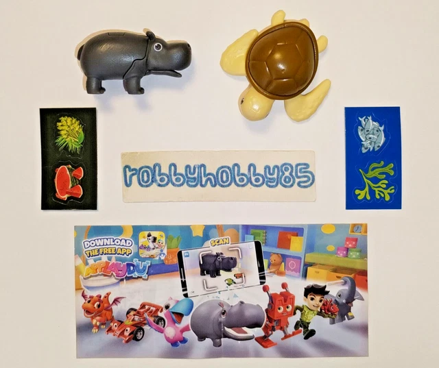SÉRIE COMPLÈTE ANIMAUX (VT080 - VT081) + 2 Bpz Kinder surprise Italie ...