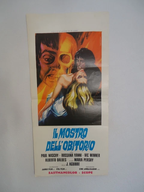 AFFICHE PAUL NASCHY/THE Hunchback Of The Morgue/U14S/Italie EUR 18,12 ...