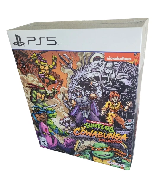 PS5 TEENAGE MUTANT Ninja Turtles Cowabunga Collection Limited Edition ...