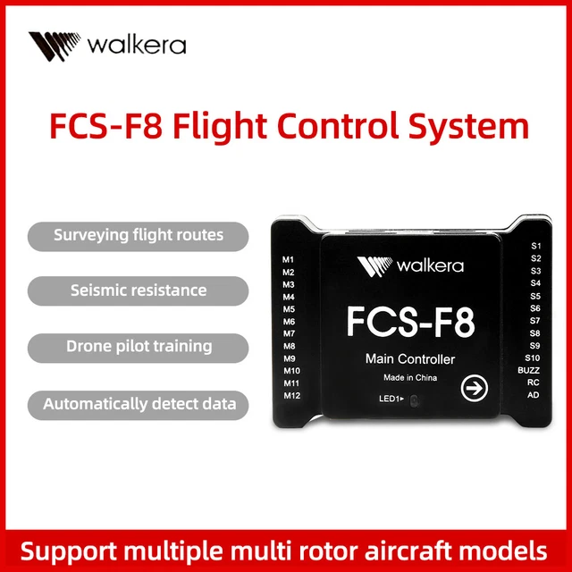 WALKERA FCS-F8 FLIGHT Control System for Multi-rotor Plane Fixed Wing ...