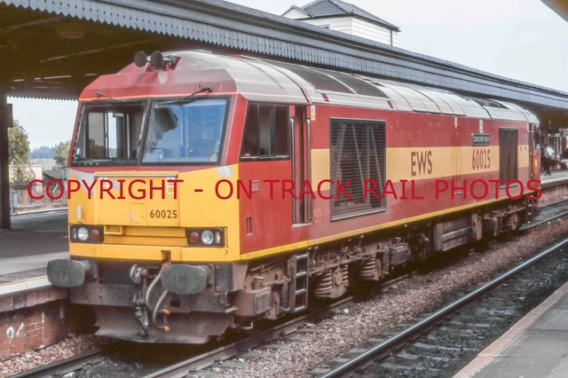 UK RAILWAY PHOTOGRAPH Of Class 60 60025. Rm60-627 £1.70 - PicClick UK