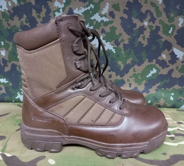 BRITISH ARMY MILITARY SAS Surplus Bates Brown Leather Patrol Combat ...