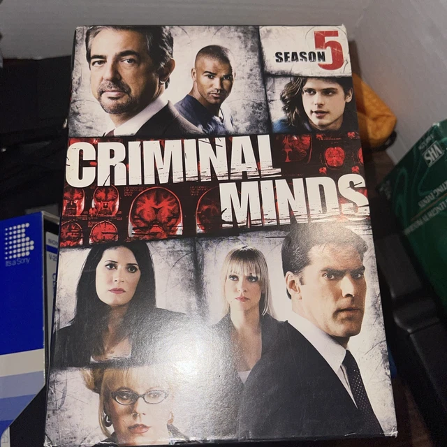 CRIMINAL MINDS: FIFTH Season 5 (DVD 6-Disc Box Set) Joe Mantegna Paget ...
