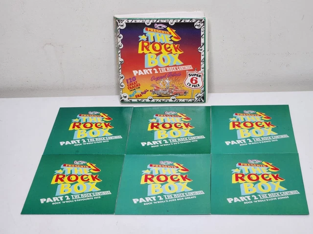 THE ROCK BOX Part 2 The Rock Continues [120 Tracks / 6 CD Pack] £18.31 ...