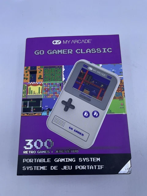 MY ARCADE GO Gamer Classic 300 Retro Games Portable Gaming System NEW ...