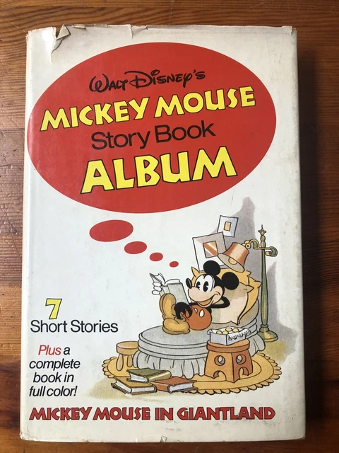 WALT DISNEY’S MICKEY MOUSE Story Book Album (1978) 1st Printing £12.77 ...