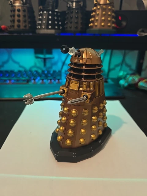 DOCTOR DR WHO Crucible Dalek Figure Character Options 5.5 Inch tardis ...