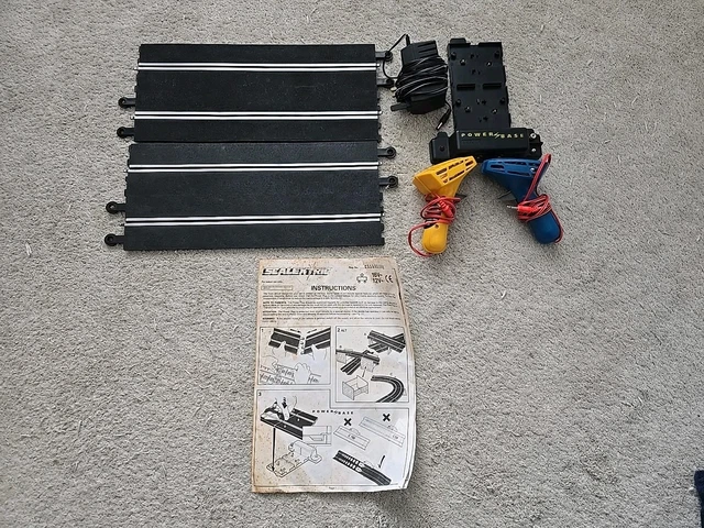 SCALEXTRIC CLASSIC TRACK Powerbase With Controllers,plug And ...