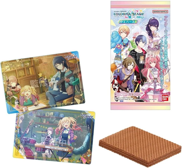 WAFER CARD HATSUNE Miku Project Sekai Colorful StageVol.6 20 Packs Box ...
