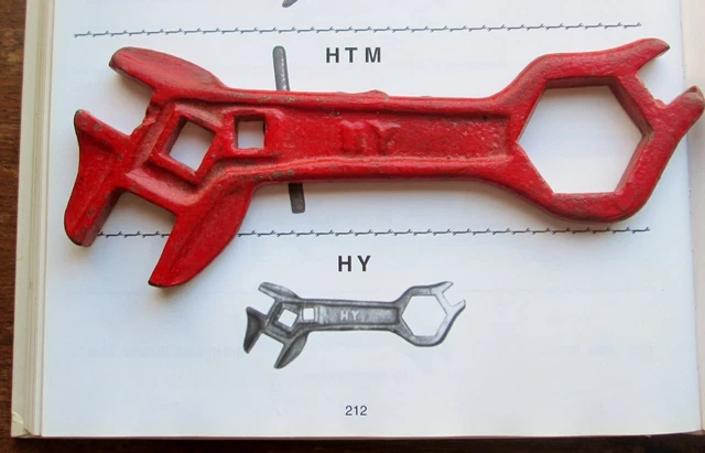 ANTIQUE H Y Wrench-Farm Implement-Plow-Tractor-Vintage Hand Tool $22.99 ...