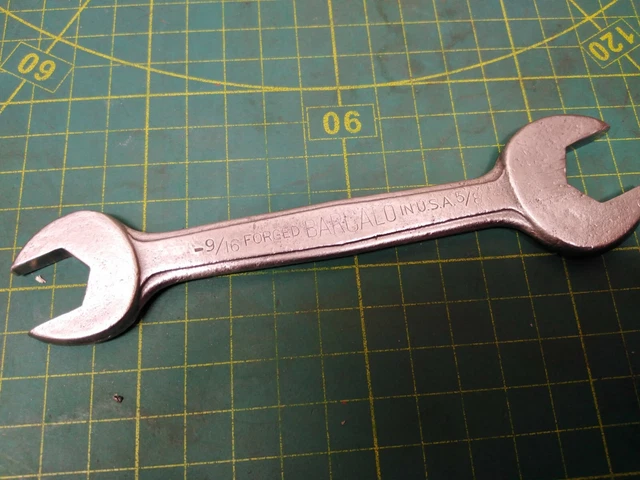 VINTAGE BARCALO BUFFALO USA spanner vintage tool 9/16 5/8 £7.95 ...