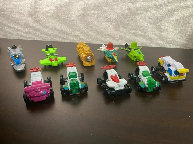 POWER RANGERS LUPINRANGER VS Patoranger Vehicle Minicar 10p Set BANDAI ...