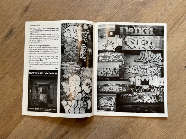 SKILLS MAGAZINE ISSUE #7 Graffiti Magazine 1995 NYC * Twist Barry McGee ...