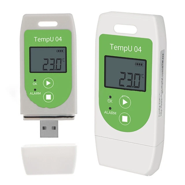 ENREGISTREUR DE TEMPÉRATURE portable avec large gamme et paramètres ...