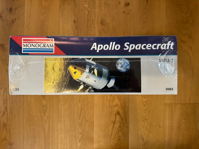 REVELL MONOGRAM NASA Apollo Spacecraft 1:32 Model Kit Sealed Limited ...