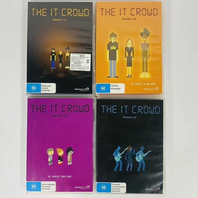 THE IT CROWD DVD Bundle Complete Series 1-4 Version 1 2 3 4 Seasons ...