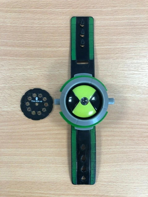 BEN 10 ALIEN Force Omnitrix Illuminator Projector Toy Watch With 1 Disk ...