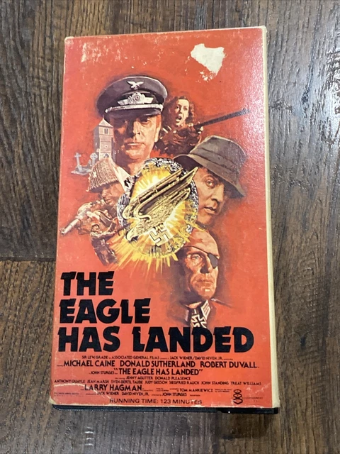 THE EAGLE HAS Landed 1980 Magnetic Video VHS Michael Caine 1st Original Release $13.22 - PicClick AU