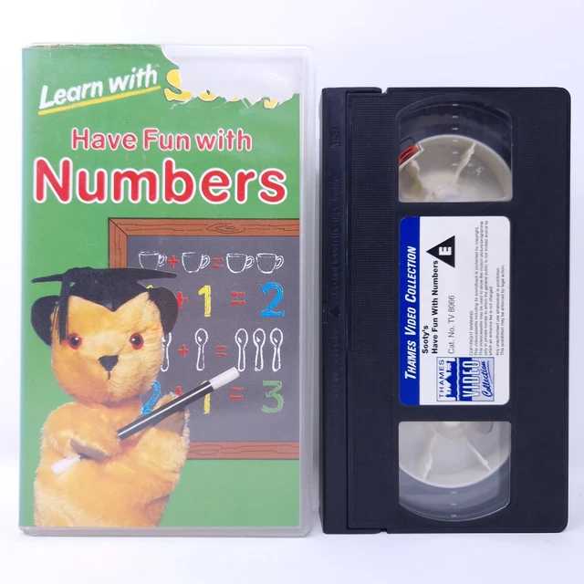 LEARN WITH SOOTY | Have Fun With Numbers | 1989 VHS Thames Video ...
