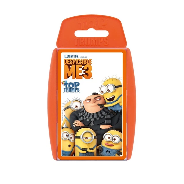 TOP TRUMPS DESPICABLE Me 3 Card Game New Sealed £5.99 - PicClick UK