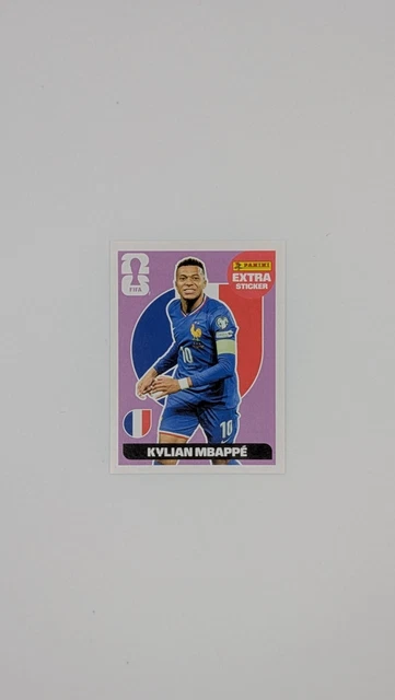 KYLIAN MBAPPE - Panini FIFA World Cup 2026 - Extra Sticker - Regular £8 ...