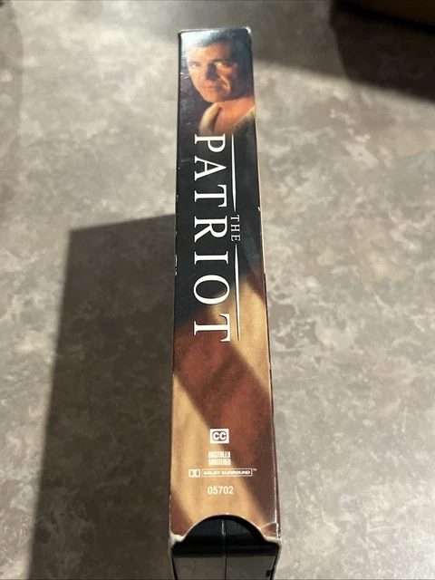 THE PATRIOT VHS Mel Gibson Heath Ledger ***TESTED*** £2.45 - PicClick UK